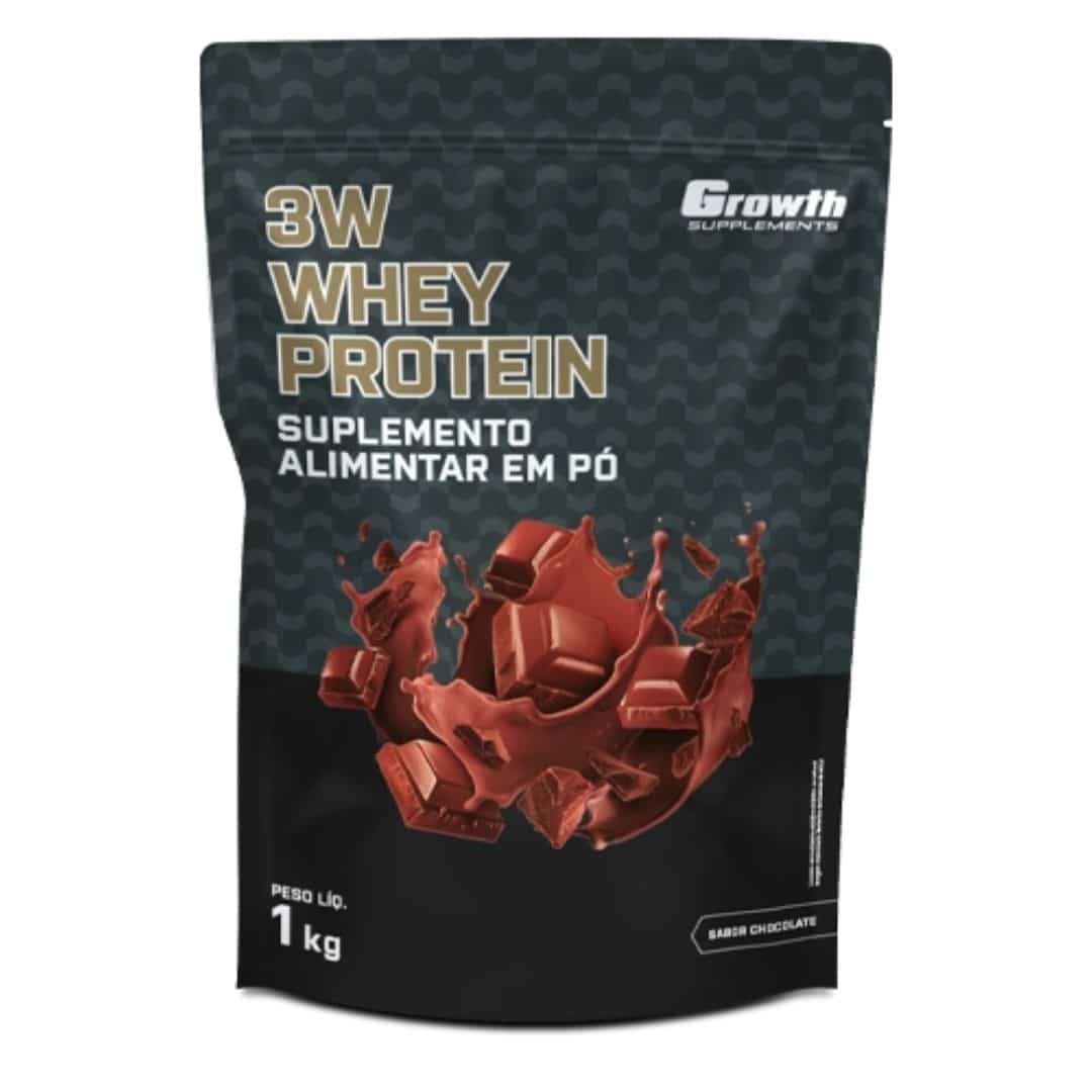 Whey Protein 3W (1KG) - Growth Supplements - Vegashop