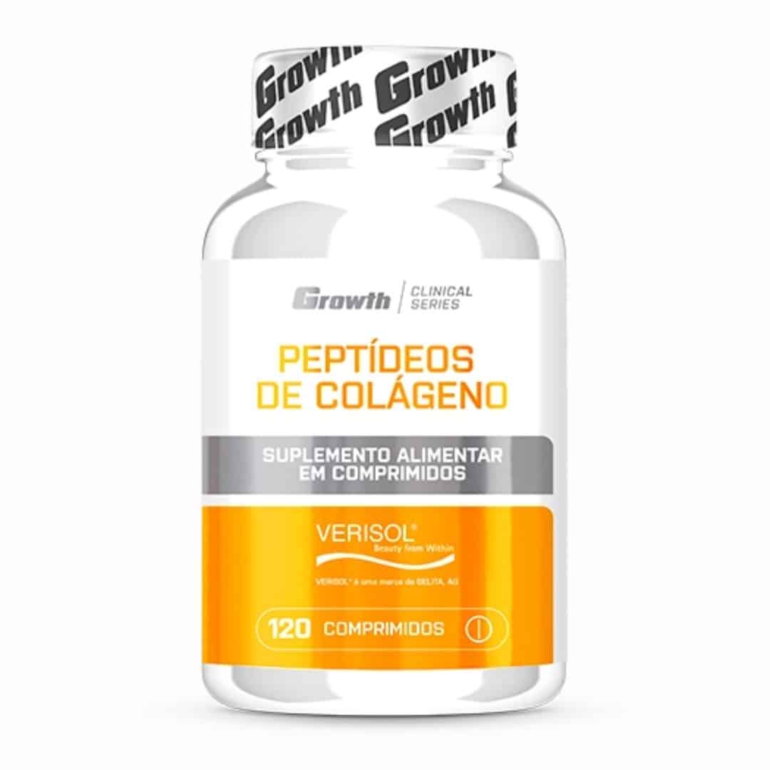 Peptídeos de Colágeno Verisol 1000mg 120 comp Growth Supplements - Vegashop