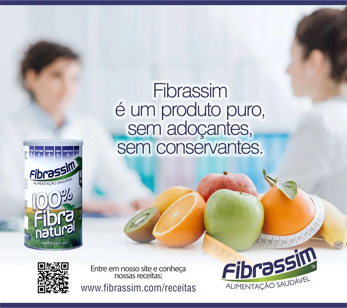 Fibra Alimentar 100% Natural Fibrassim 250gr - Vegashop