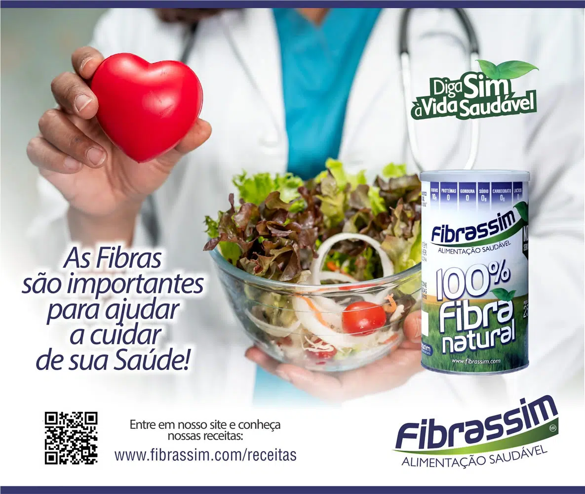 Fibra Alimentar 100% Natural Fibrassim 250gr - Vegashop