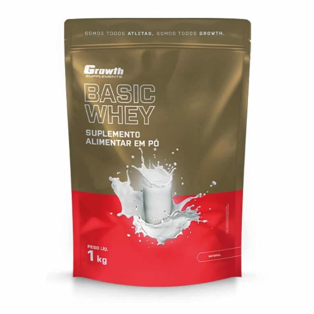 Basic Whey Protein Growth Supplements 1kg - Vegashop